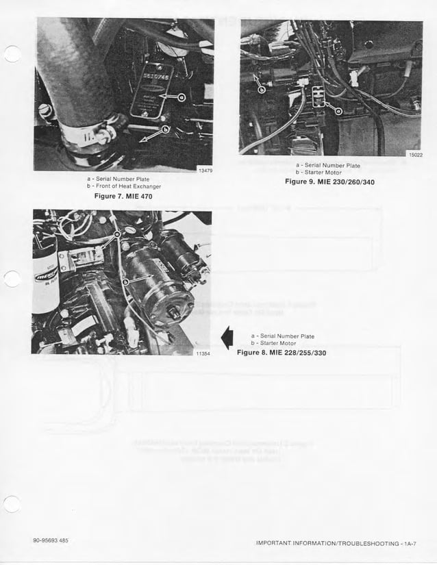 Mercury mercruiser marine engine mcm 470 service repair manual sn ...