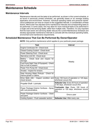 Mercury mercruiser marine engines gm 4 cylinder 181 cid (3.0 l) service ...