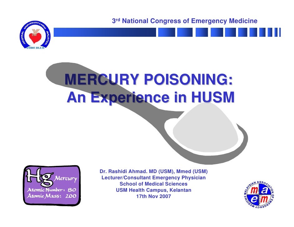 Sources Of Mercury Poisoning