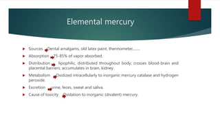 Mercury poisoning | PPTX