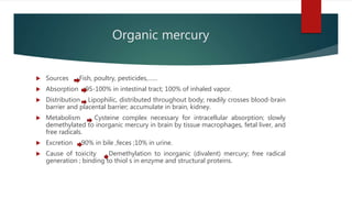 Mercury poisoning | PPTX