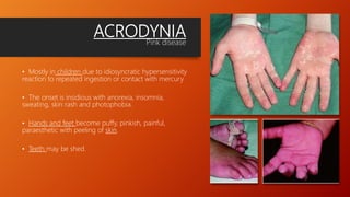 Mercury Poisoning Skin Rash