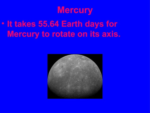 Mercury science project. Gerardo Aguirre | PPT