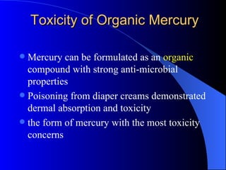 Mercury Toxicity | PPT
