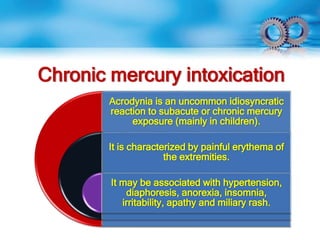 Mercury toxicity | PPSX
