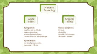 MERCURY TOXICITY | PPTX