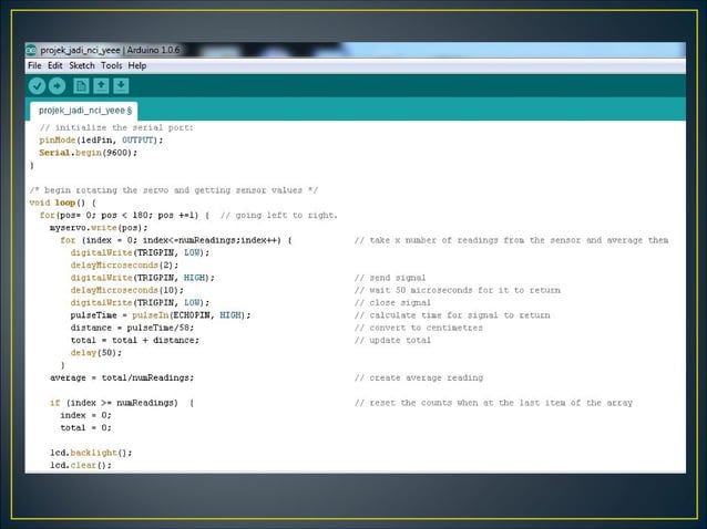 Mercusuar with arduino. | PPT