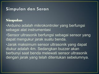 Mercusuar with arduino. | PPT