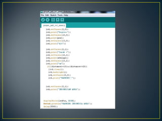 Mercusuar with arduino. | PPT