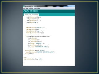 Mercusuar with arduino. | PPT
