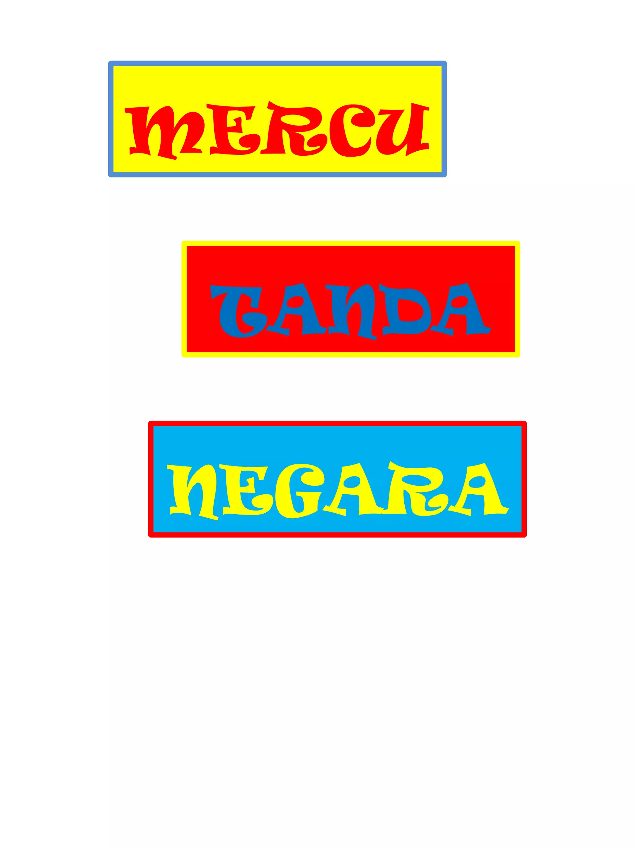 Mercu Tanda Malaysia skrap | PPTX