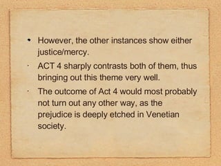 Mercy Vs Justice | PPT