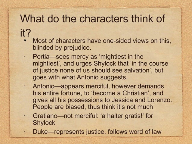 Mercy Vs Justice | PPT