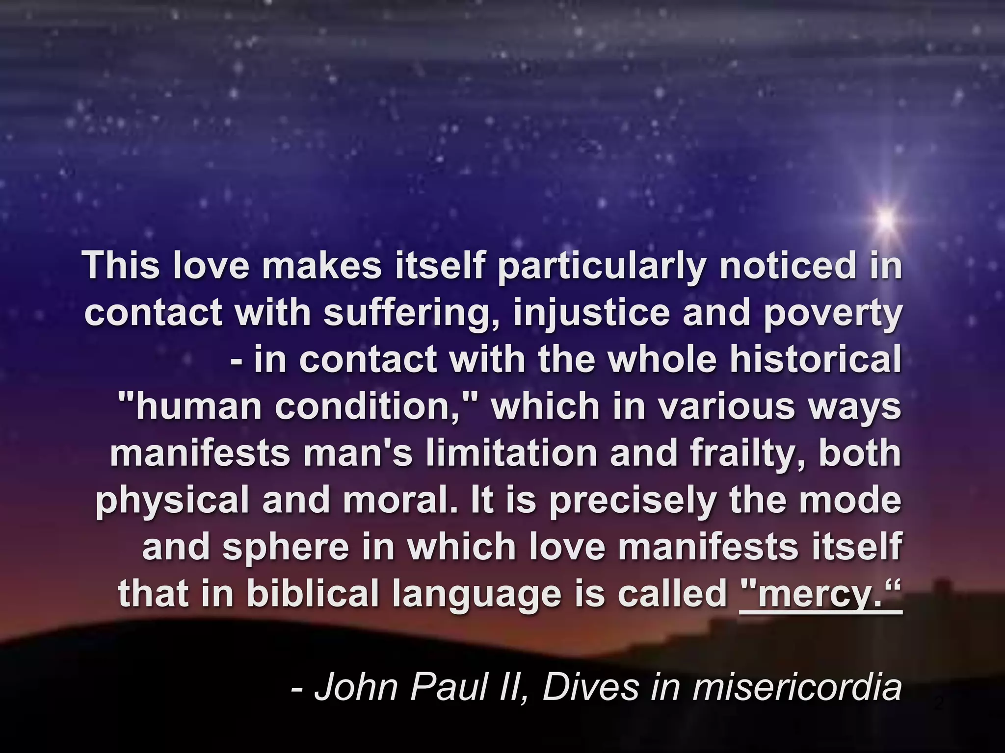 Mercy and Compassion | PPTX