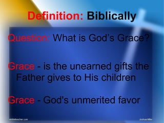 Mercy and grace | PPT