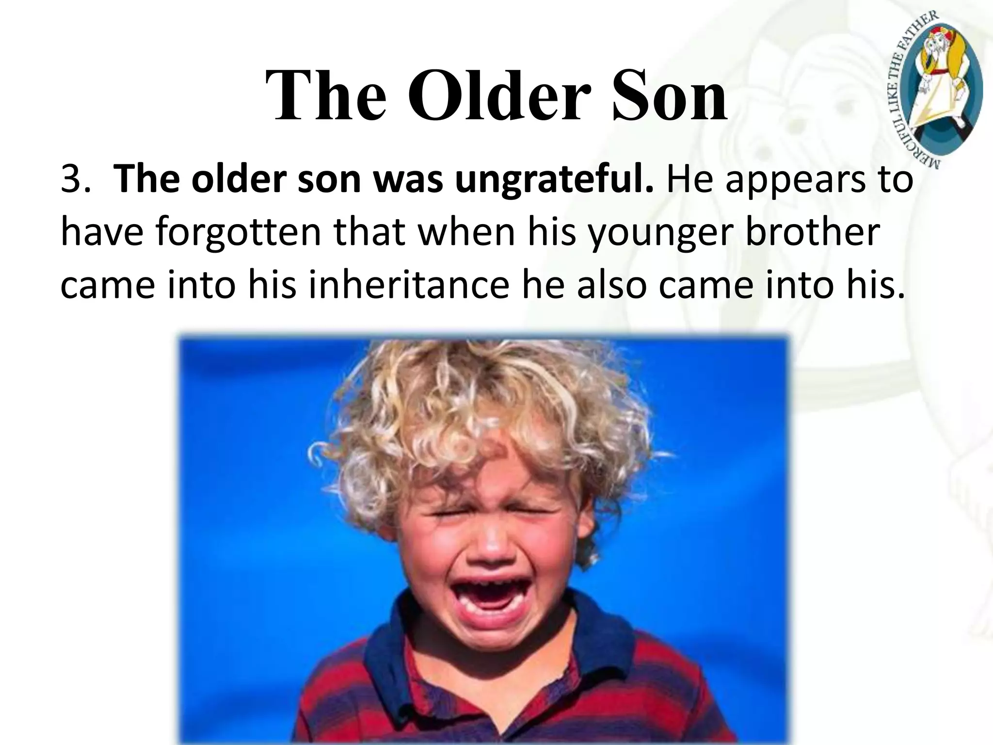 Mercy with the example of prodigal son | PPTX