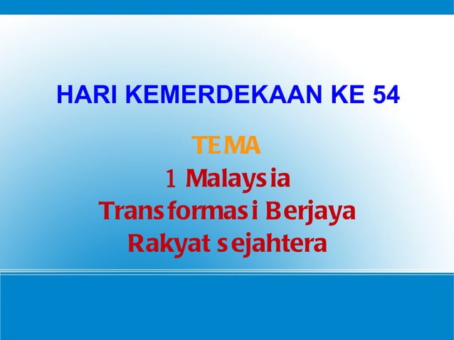 Merdeka | PPT | Free Download