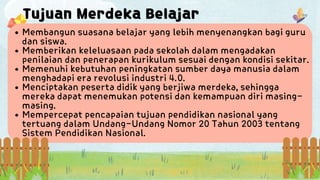 Presentasi menyebarkan pemahaman merdeka belajar | PDF