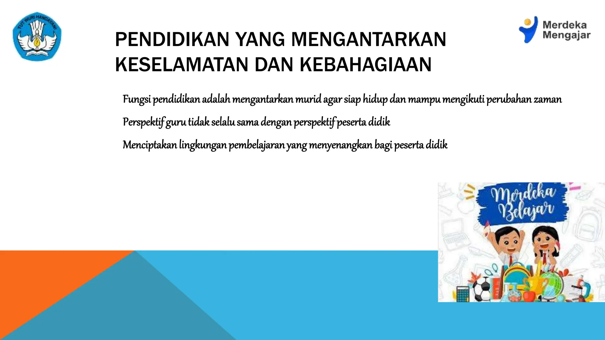 MERDEKA BELAJAR PADA KURIKULUM MERDEKA BELAJAR | PPT