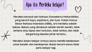 topik aksi nyata merdeka belajar kurikulum merdeka | PDF