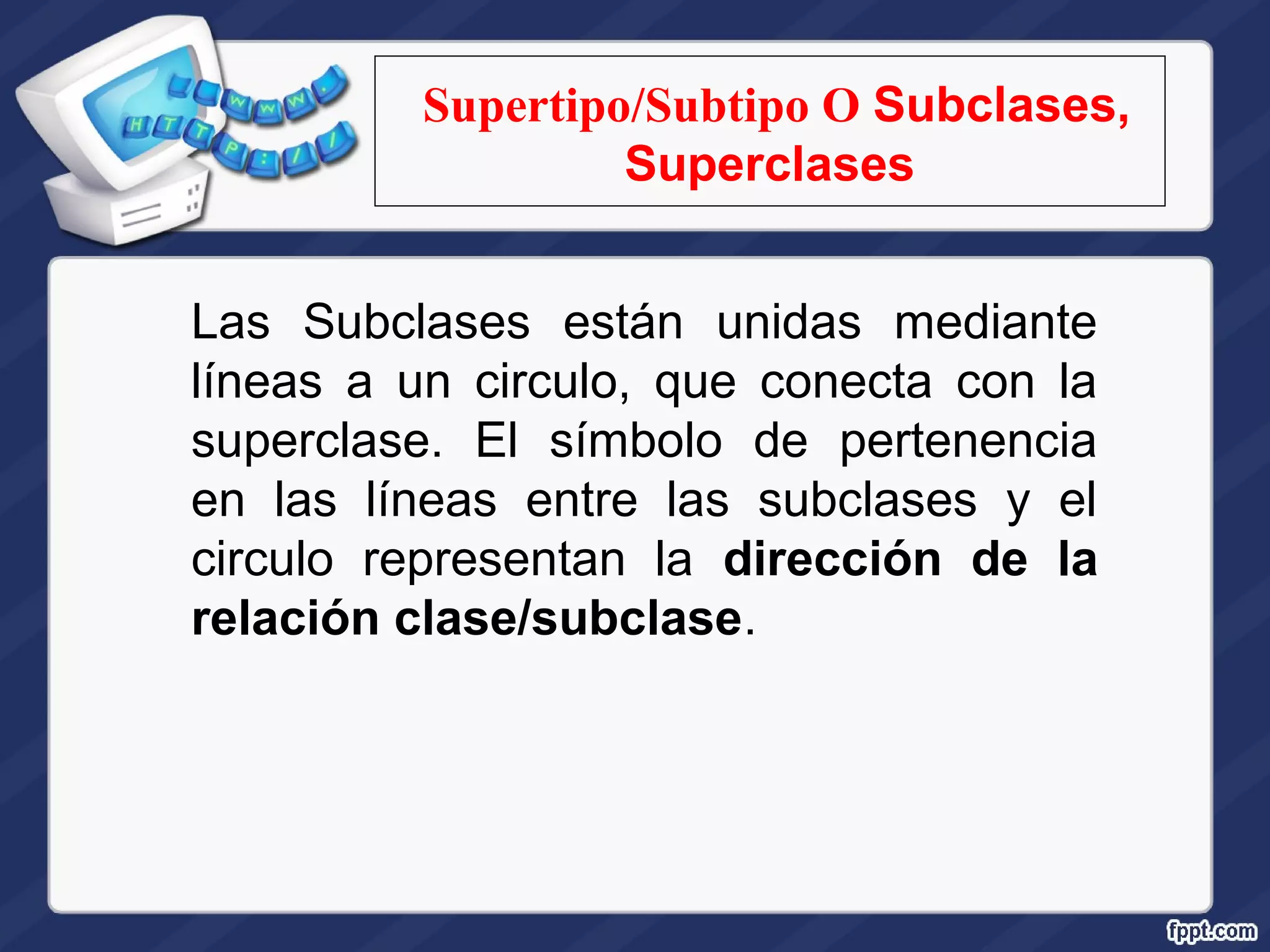 Modelo Entidad Relación Extendido. | PPT