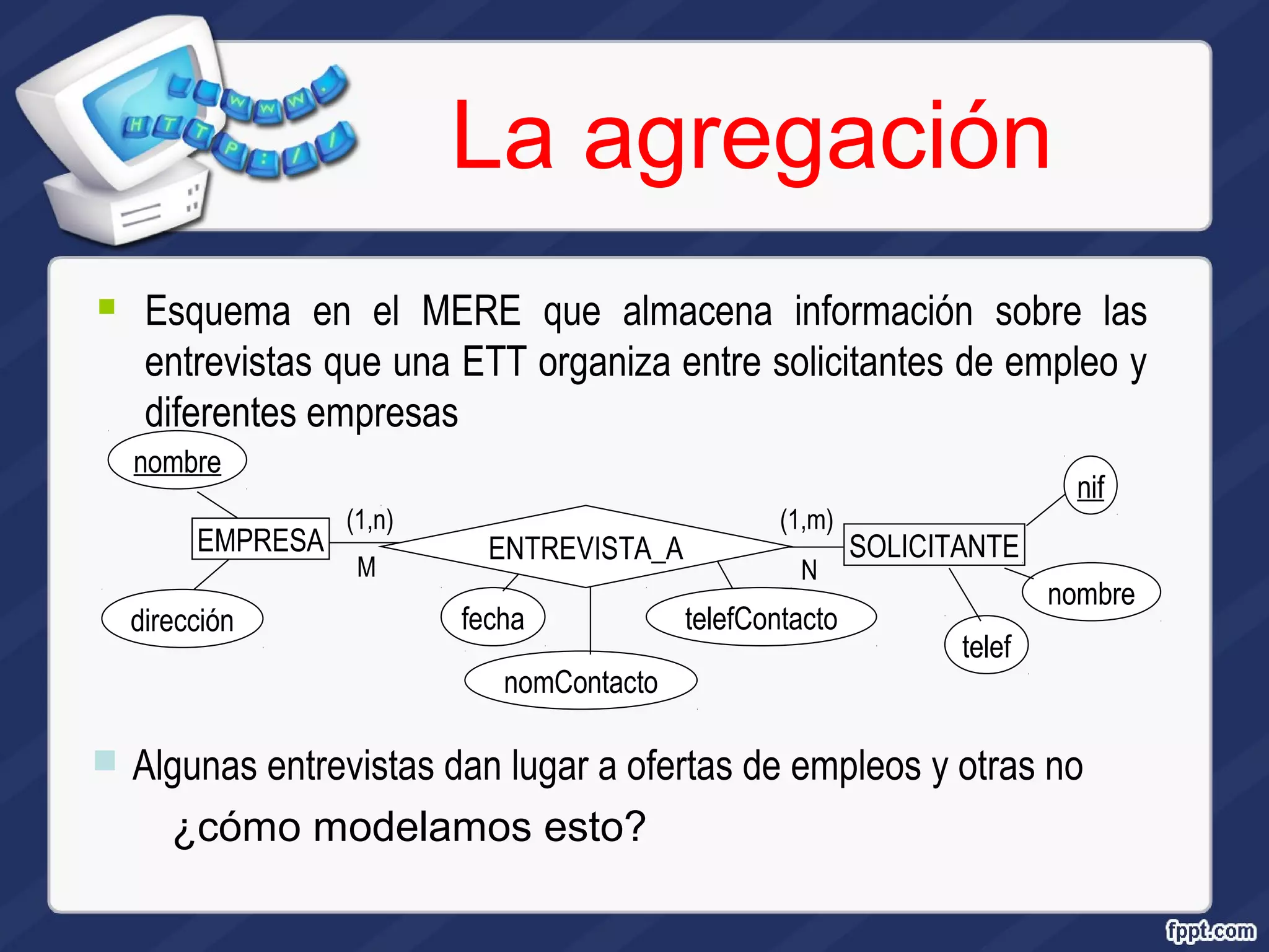 Modelo Entidad Relación Extendido. | PPT