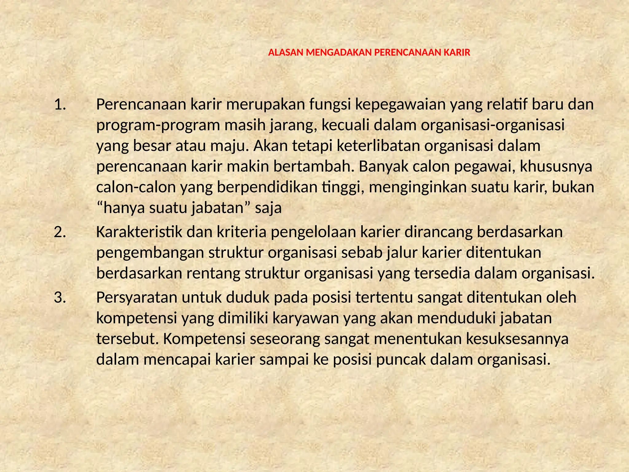 merencanakan karir dengan bijaksana.pptx merencanakan karir dengan bijaksana.pptx