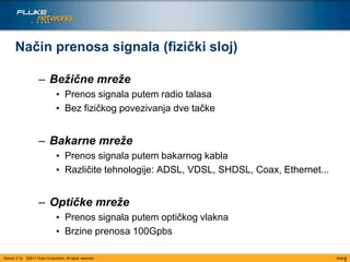 Merenja u telekomunikacijama | PPTX