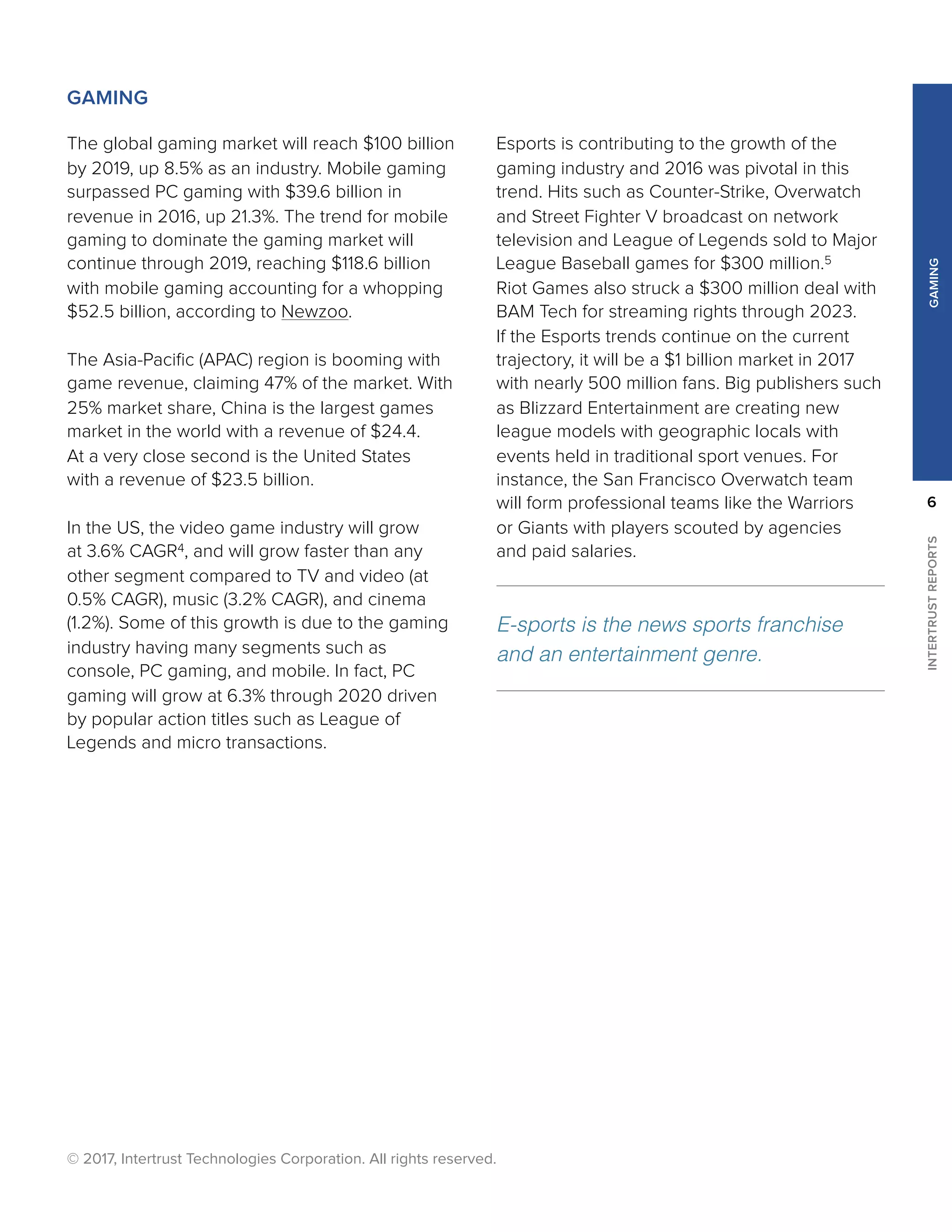 Media & Entertainment Report | PDF