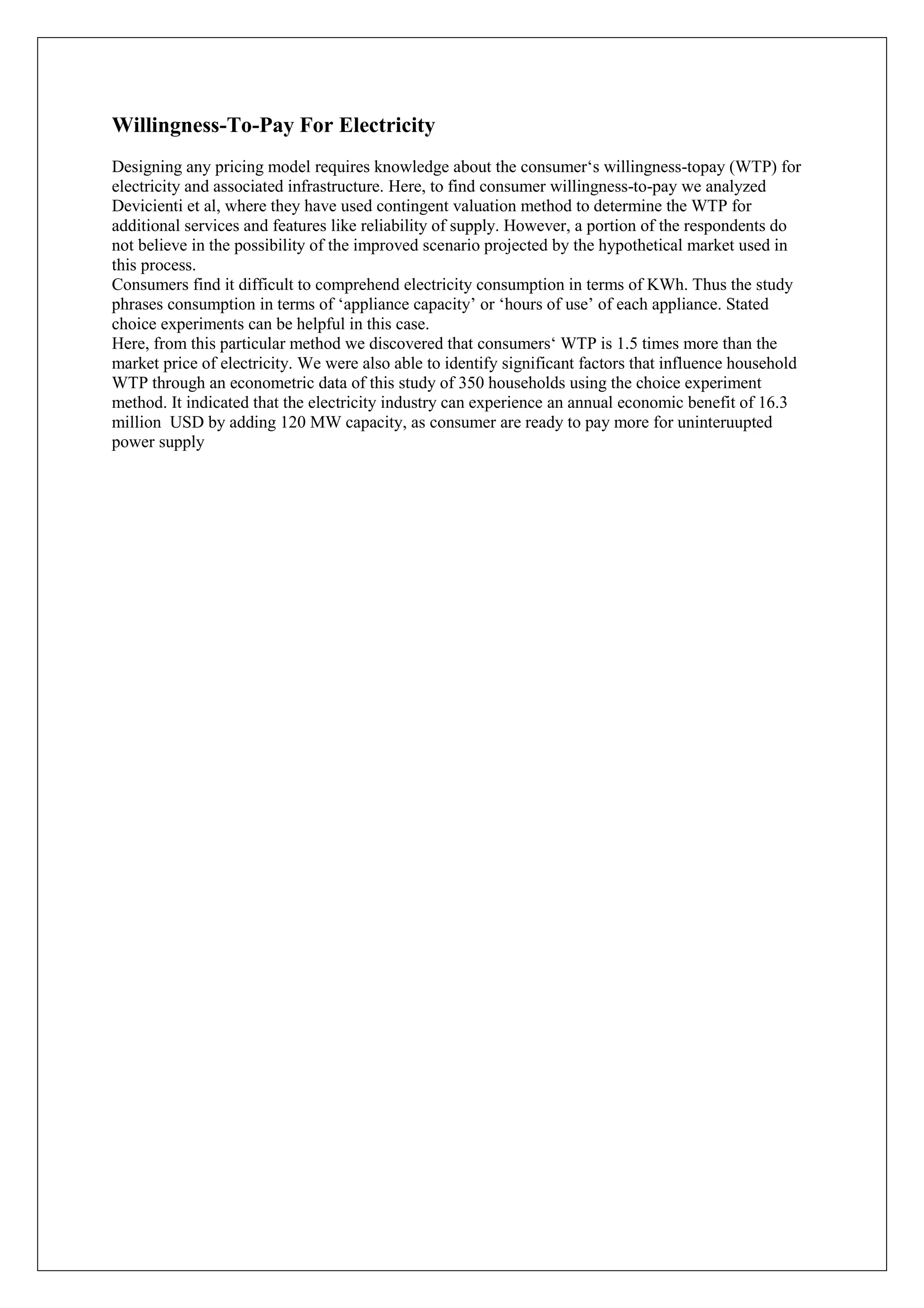 Pricing Strategies And Elasticities Of Electricity In India Pdf