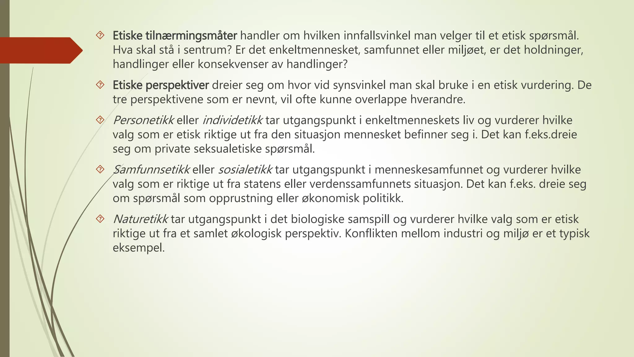 Mer etikk - etikk og dataspill | PPTX