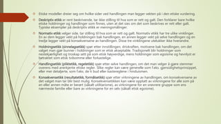 Mer etikk - etikk og dataspill | PPTX