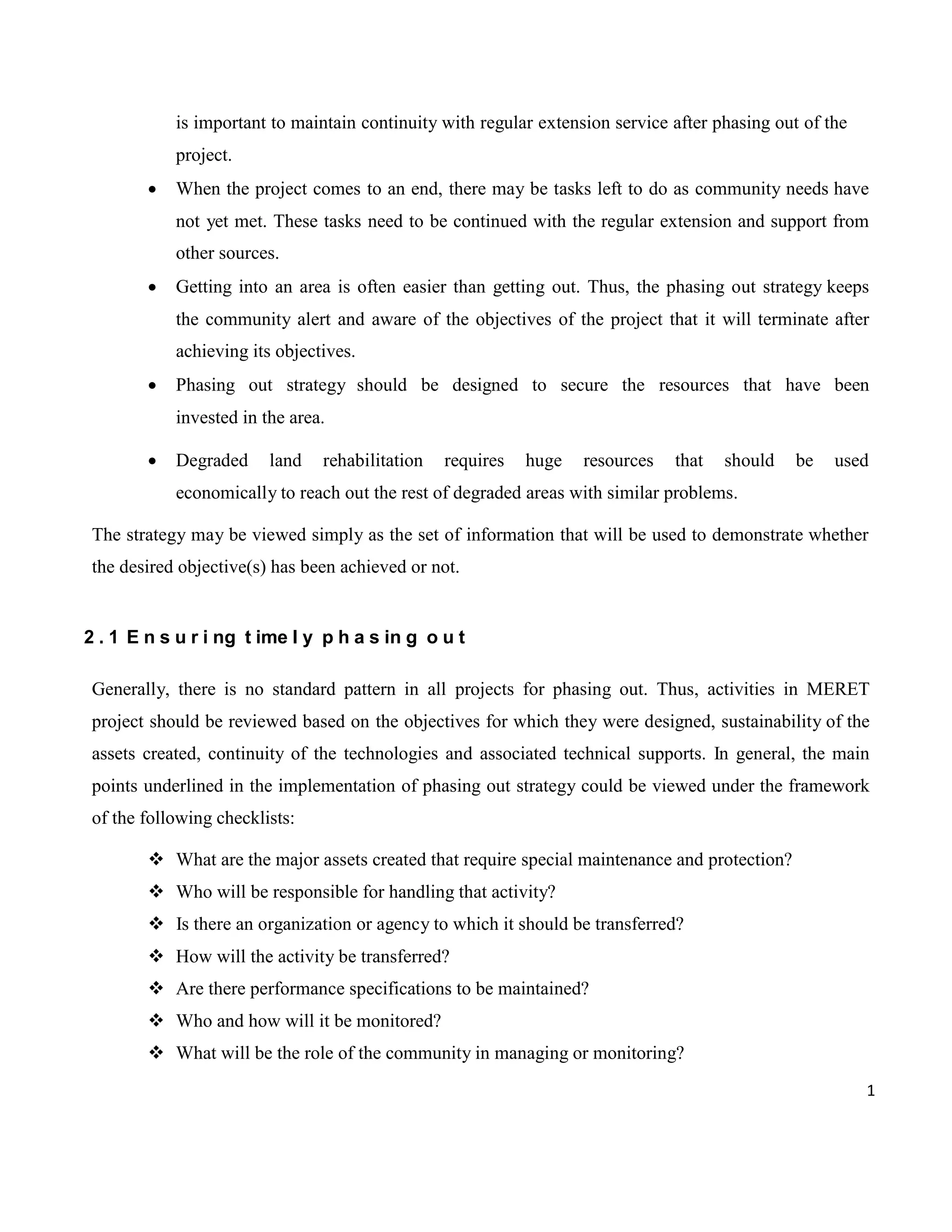 Meret phasing out implementation guide revised | PDF