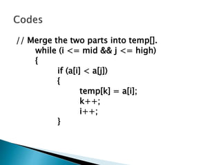 Merge radix-sort-algorithm | PPT