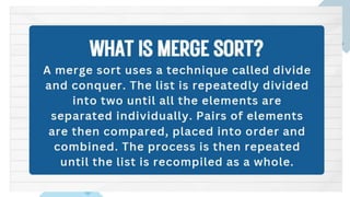 MYSQL DATABASE MYSQL DATABASE merge-sort-grp4.pptx