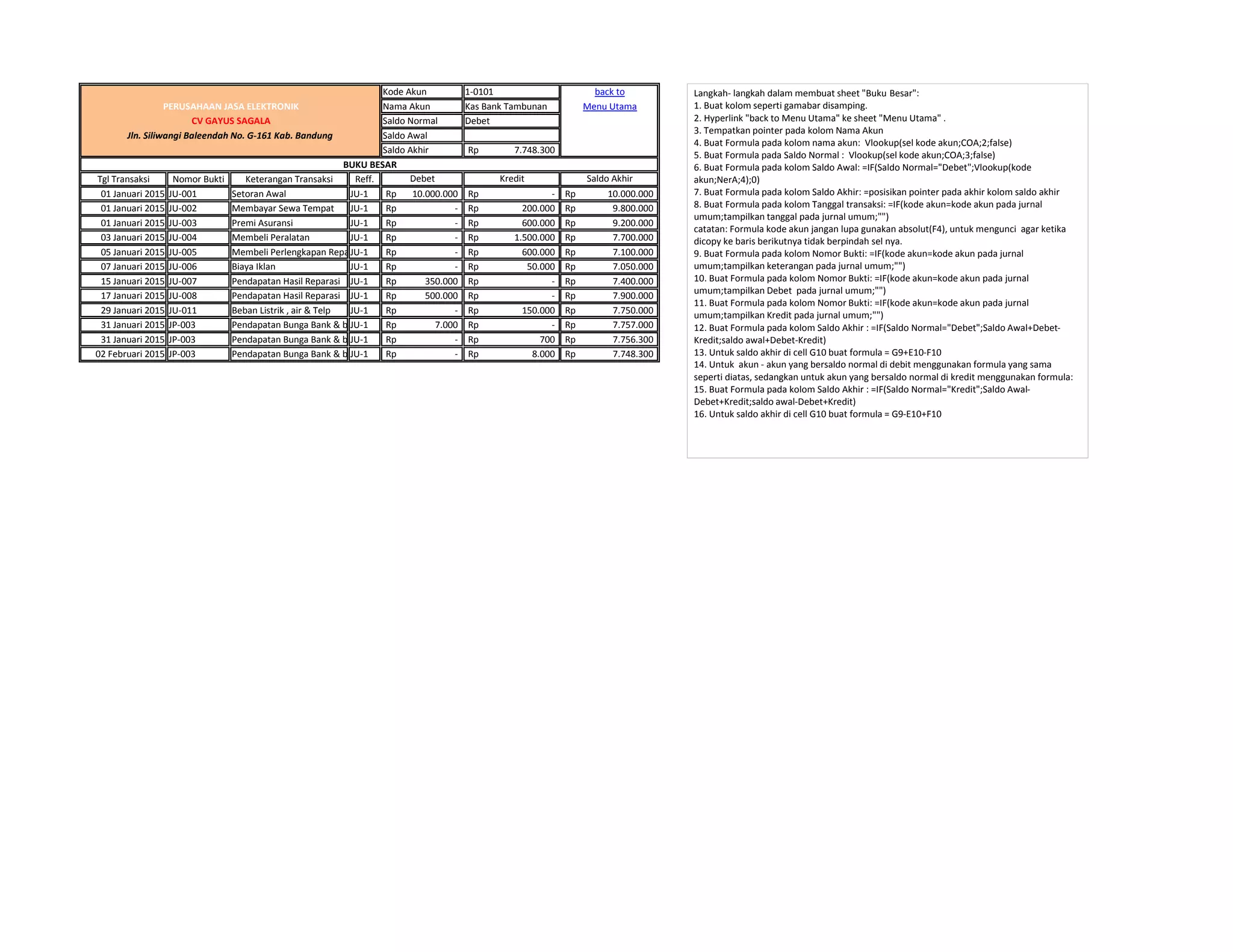 TUGAS AUTOMATISASI SIKLUS AKUNTANSI | PDF