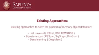 Sapienza, MSc Thesis in Engineering in Computer Science, final presentation | PPT