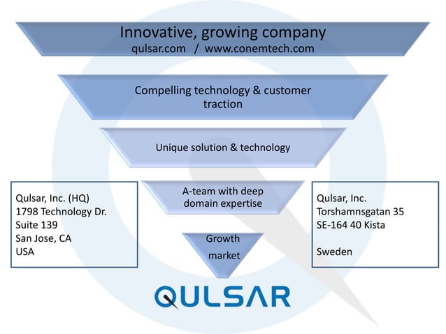 The New Qulsar : a precision timing & monitoring company | PPT