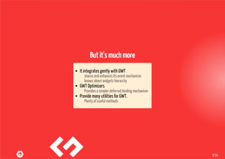 Speed up your GWT coding with gQuery | PDF | Web Design and HTML | Internet