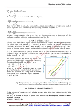 Colligative Properties Lab