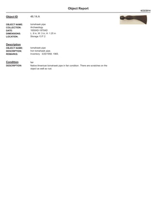 KVM Object Report | PDF