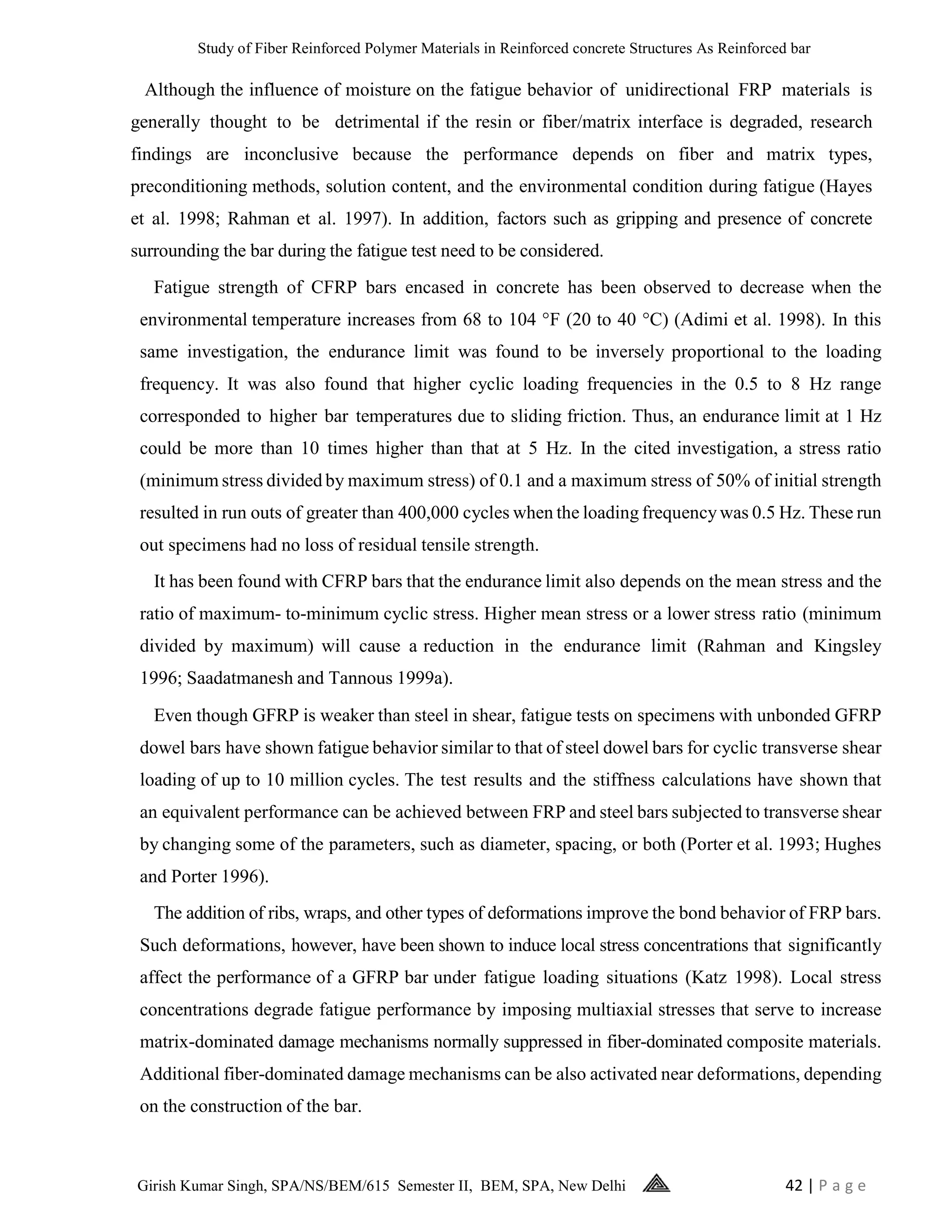 Study of Fiber Reinforced Polymer Materials in Reinforced Concrete ...