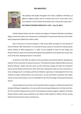 DOCUMENTATION OF STADIUM NEGARA | PDF