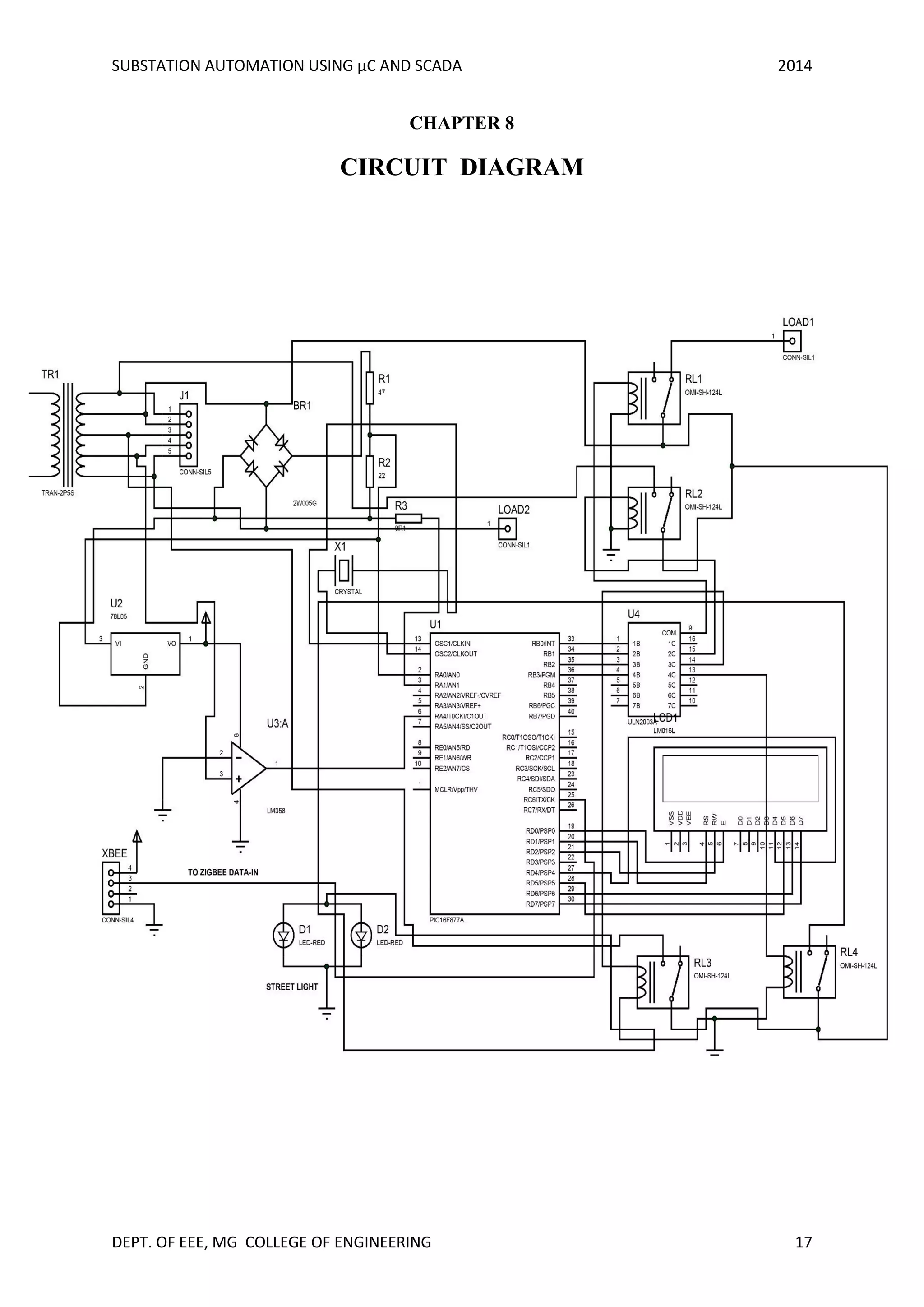 AUTOMATIC VOLTAGE CONTROL OF TRANSFORMER USING MICROCONTROLLER AND SCADA | PDF