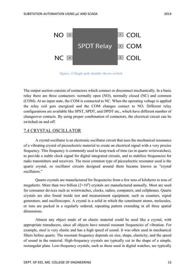 AUTOMATIC VOLTAGE CONTROL OF TRANSFORMER USING MICROCONTROLLER AND SCADA | PDF
