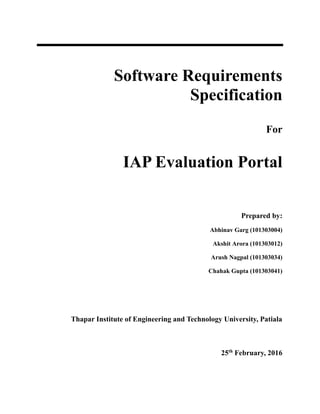 Industrial Attachment Program (IAP) Report | PDF