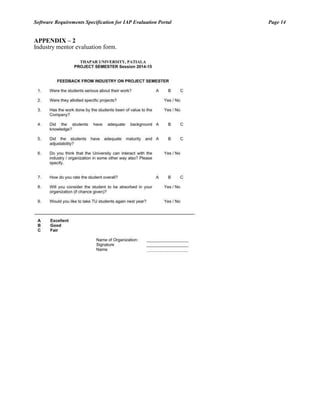 Industrial Attachment Program (IAP) Report | PDF