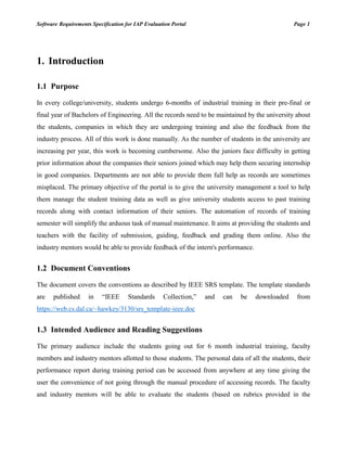 Industrial Attachment Program (IAP) Report | PDF
