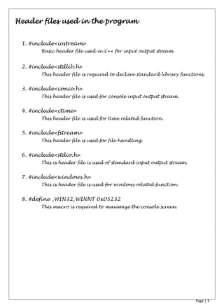 Computer Project For Class XII Topic - The Snake Game | PDF