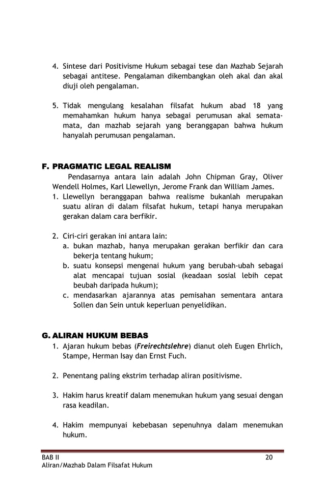 BUKU FILSAFAT HUKUM (Tokoh-tokoh Penting Filsafat: Sejarah & Intisari Pemikiran" | PDF